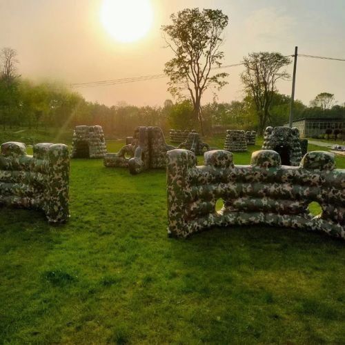 Inflatable Paintball Bunkers - Bounce Horizon